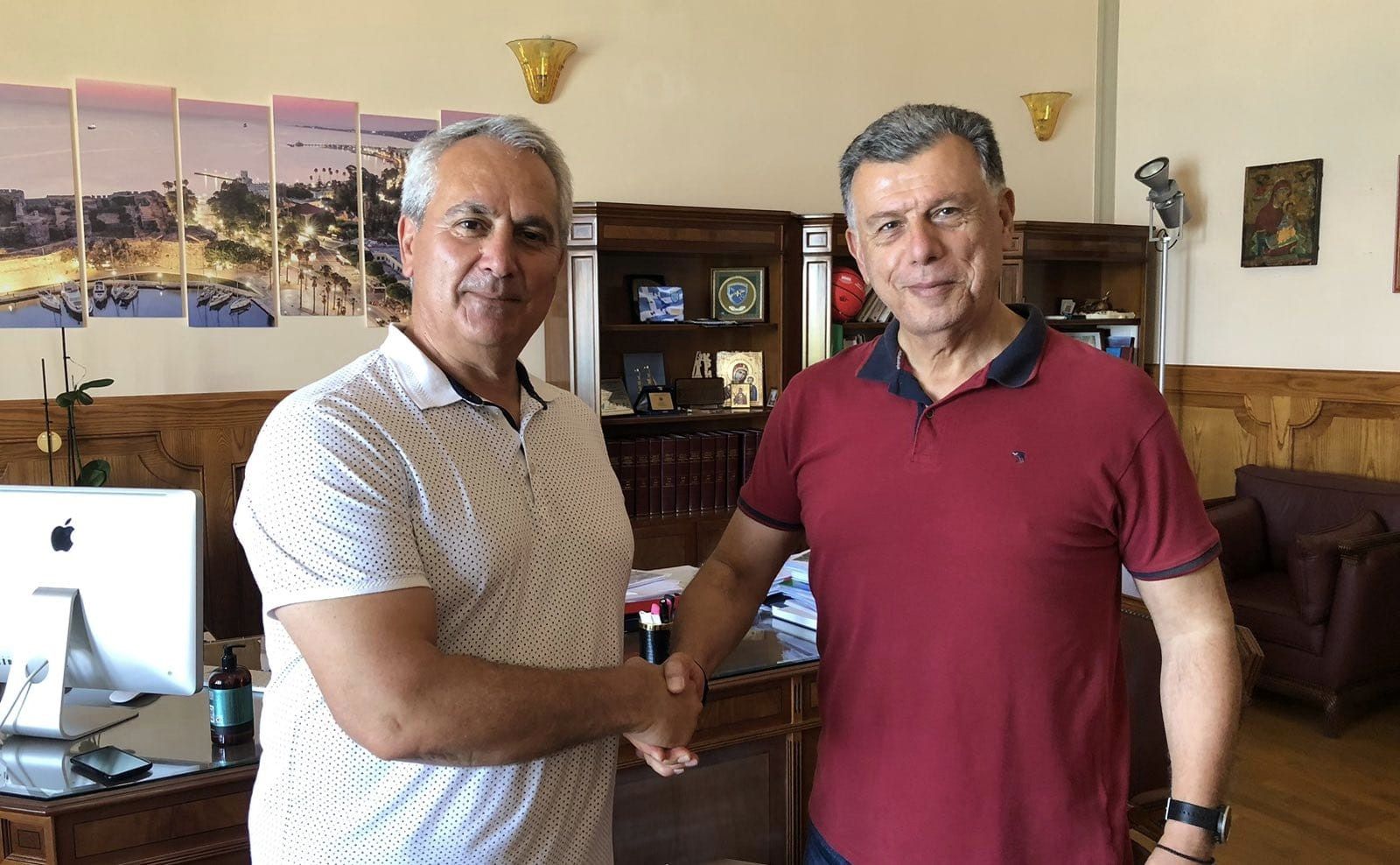 Με τον Θεοδόση Νικηταρά και ο Δημήτρης Σαράντης | AegeaNews