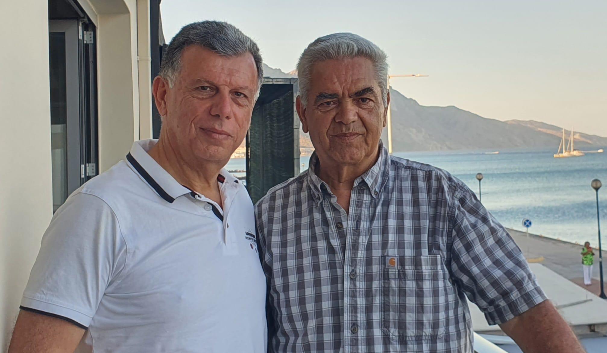 Με τον Θεοδόση Νικηταρά και ο Γιώργος Κουζούκας | AegeaNews